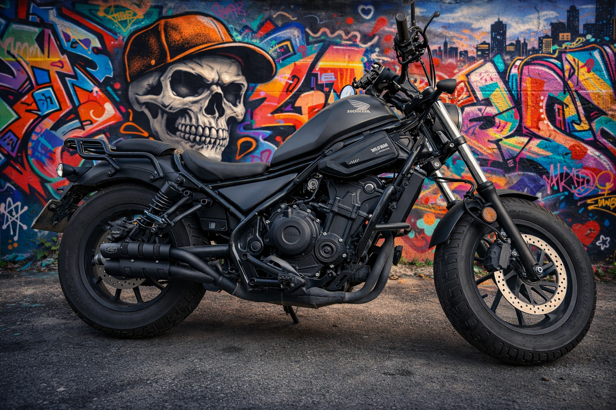 New motorbike exhaust just release for 300 500 1100 - Check it Out ...