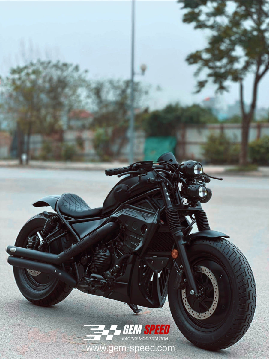Upgrade Your Ride: Honda Rebel 300 / 500 / 1100 Exhaust – Harley Twin ...