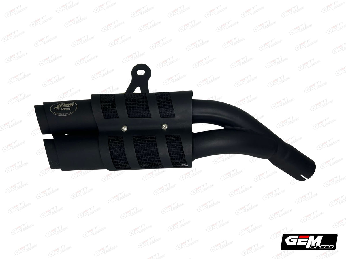 Honda Rebel CMX 300 500 GEM CLASSIC SHORT twin exhaust classic come wi ...