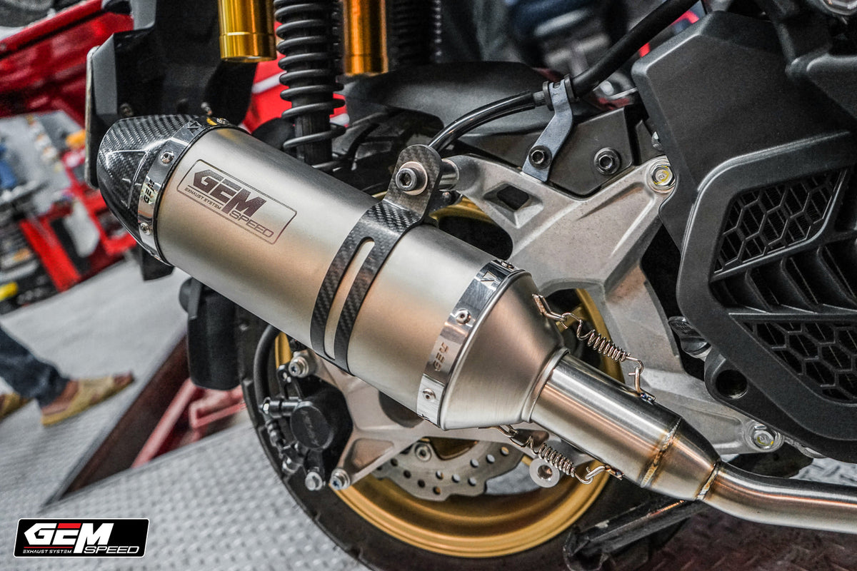 GEM SPEED EXHAUST EVO FULL SYTEM FOR HONDA ADV 150 – Gem Speed Performance
