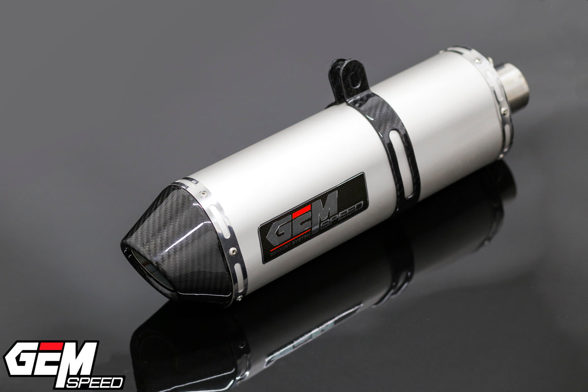 GEM SPEED EXHAUST MUFFLER REPLACE SLIPON CS7 TITANIO TITANIUM – Gem ...