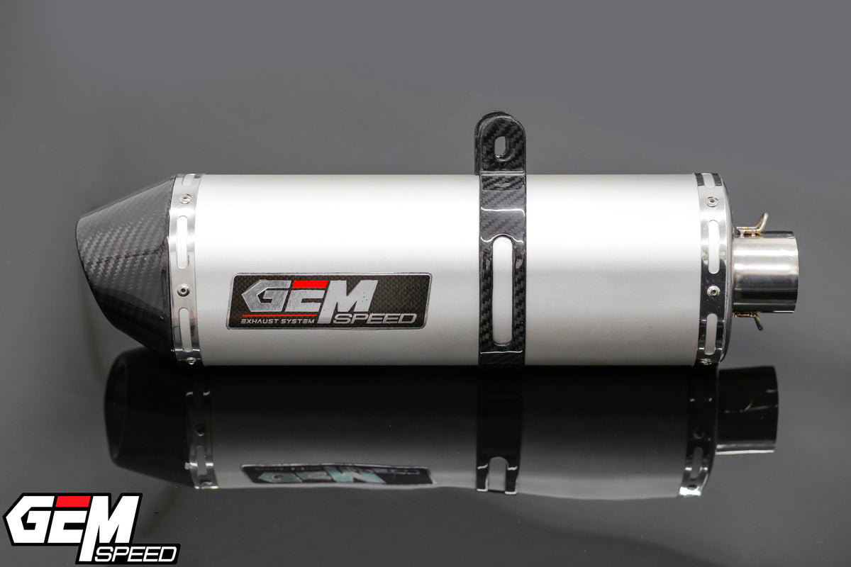 MUFFLER TITANIUM FULL SYSTEM FOR VESPA SPRINT 125I IGET ABS – Gem Speed ...
